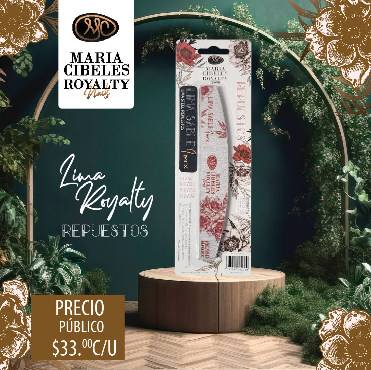 ROYALTY REPUESTOS LIMAS SABLE INOX – Maria Cibeles Royalty