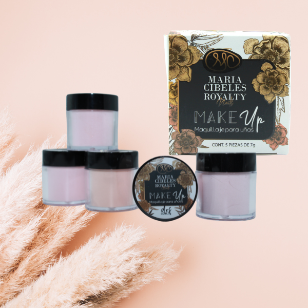 MAKE UP COLECCIÓN DE ACRÍLICO 5 PZAS – Maria Cibeles Royalty